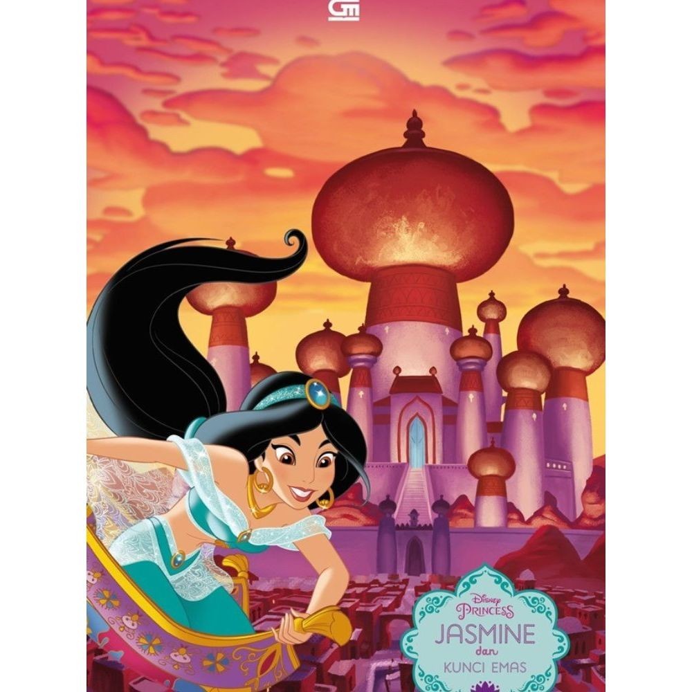 Princess Jasmine Story Book and Golden Key fairy tale for children ...