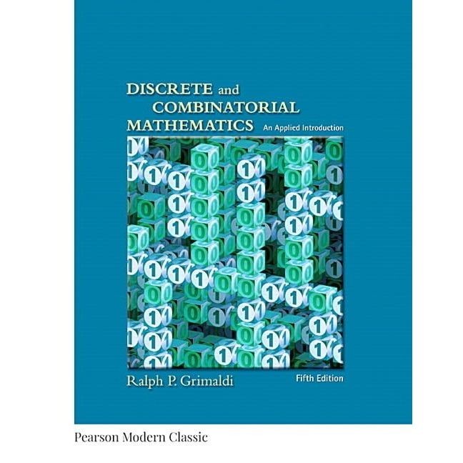 Discrete and combination of mathematics, Fifth Edition - Ralph P ...