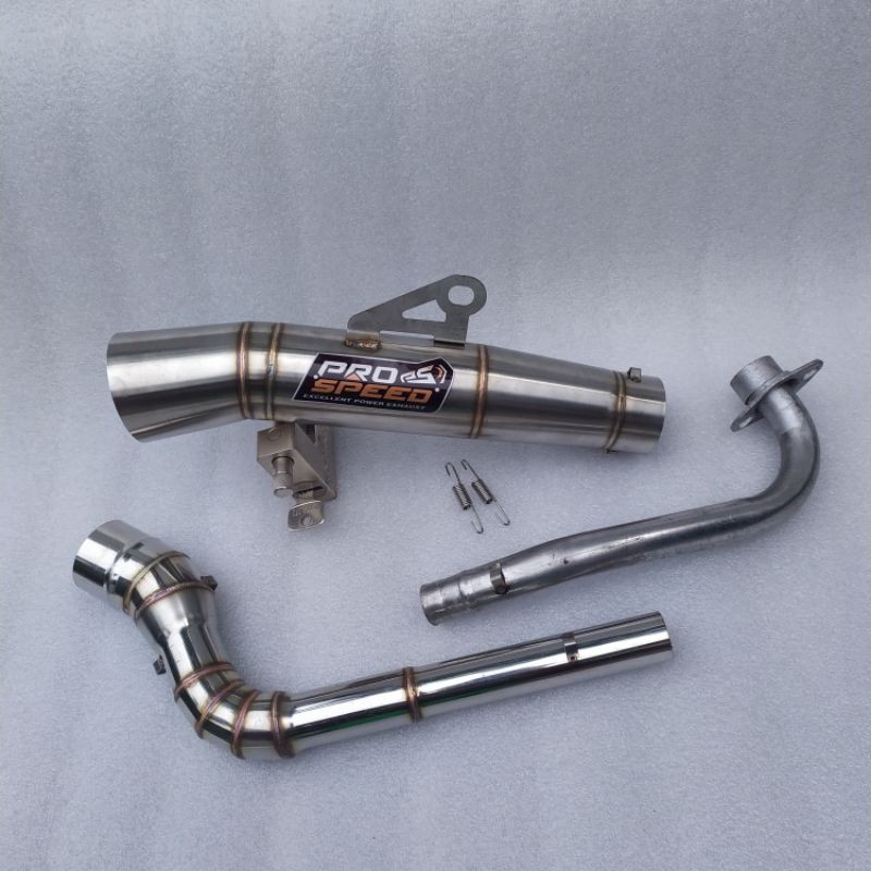 Pro SPEED Super OPEN SPEC PIPE 1set for Wave 100 110 125 Xrm 110 125 ...