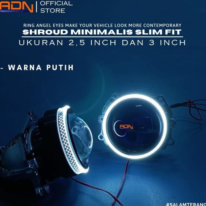 Shroud Angel Eyes Projector Biled Slim Fit Minimalist 3 Inch 2.5 Inch ...