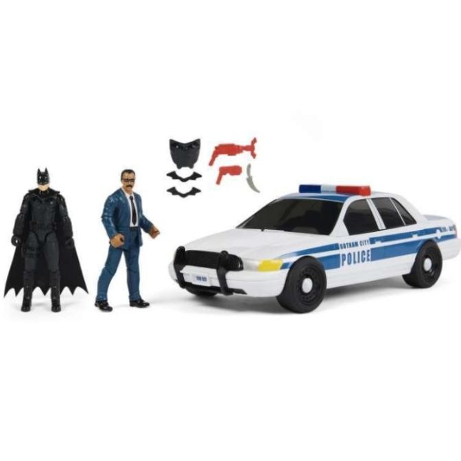 Original The Batman Movie + Lt Gordon Police Car Playset | Shopee ...