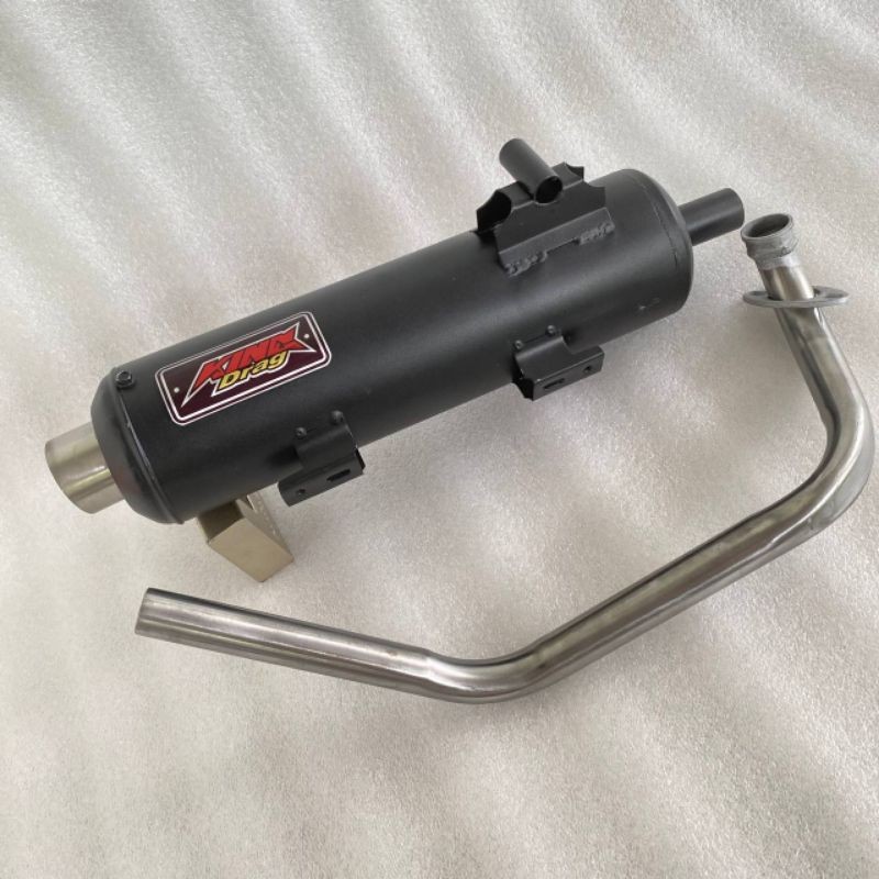 King drag MUFFLER PIPE For Click 125i Click 150i Click 160i Mio Sporty ...