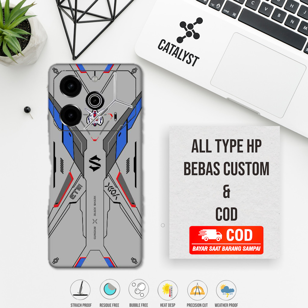 Garskin Hp Tecno Pova 6 Pro Full Body gundam Evg Code o66 buy 1 Get 2 ...