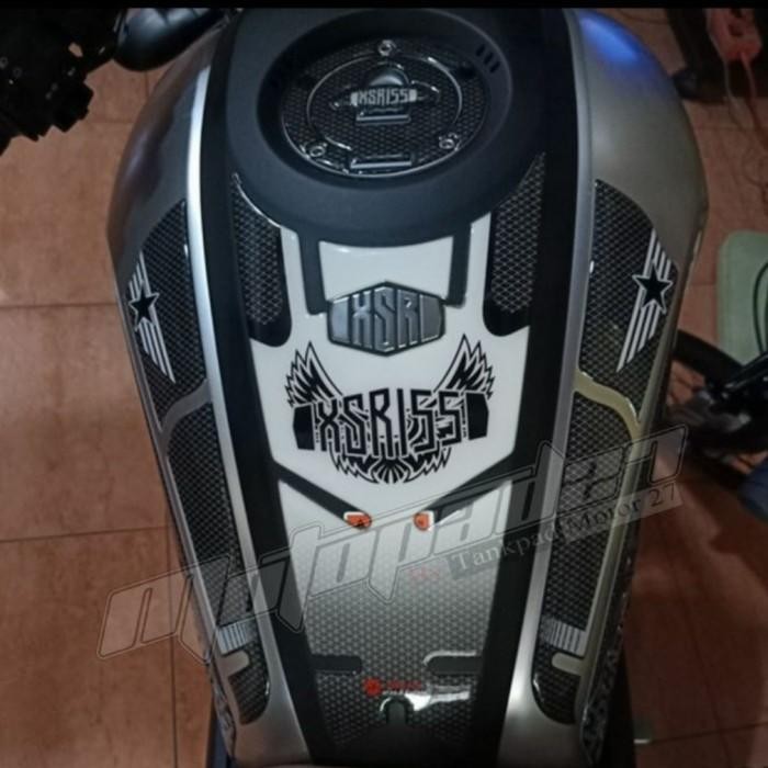 Original Yamaha Xsr 155 Tank Protector Tank Pad Embossed Resin Sticker ...