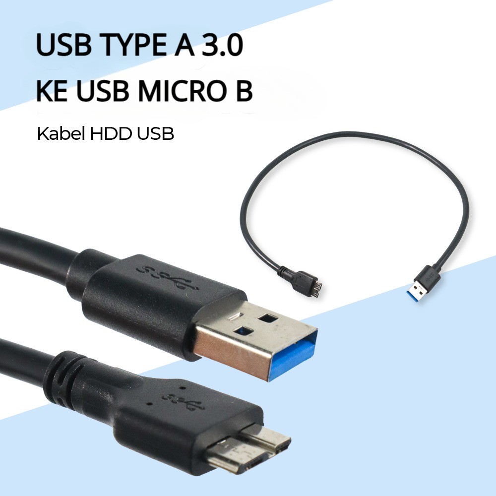Seagate HDD USB Type A 3.0 to Micro B Cable | Shopee Philippines
