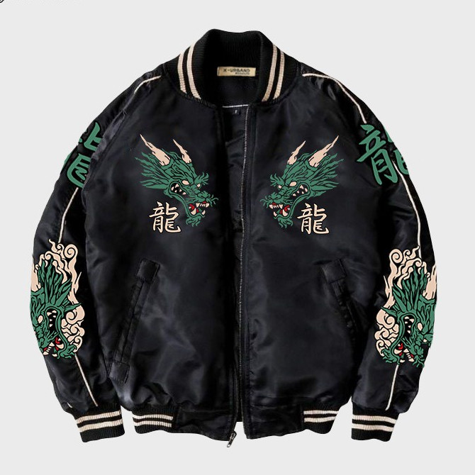 Dhozen Men's Sukajan Jacket Shenron A310 | Shopee Philippines