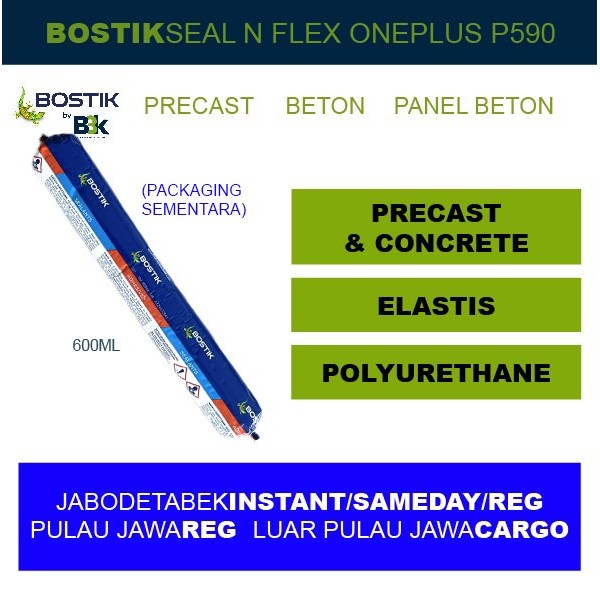 Bostik Seal N Flex 1 Plus P590/ Bostik PU Sealant / Bostik Sausage 600 ml | Shopee Philippines