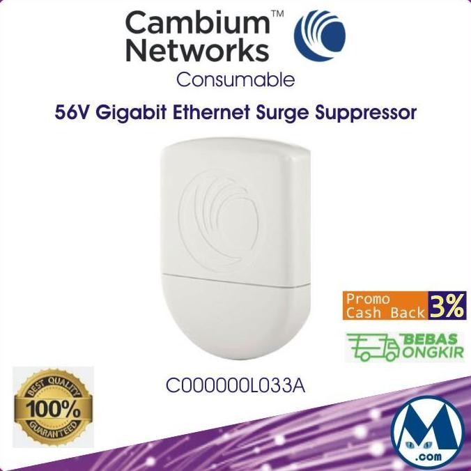 CAMBIUM 56V GIGABIT ETHERNET SURGE SUPPRESSOR ORIGINAL AND TRUSTED ...