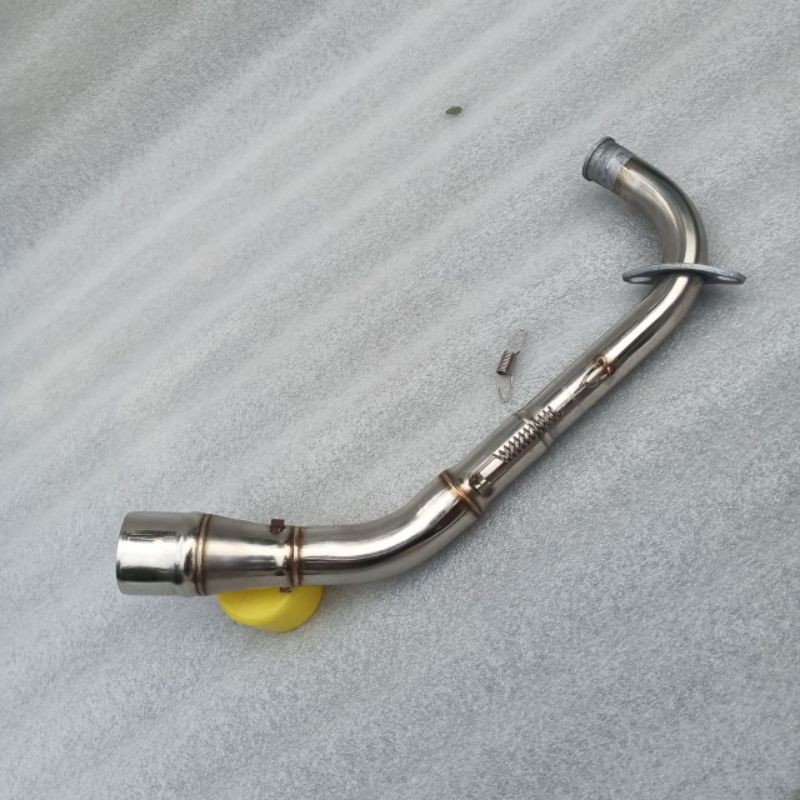 Exhaust highmount stainless big ellbow only inlet 51mm muffler pipeFor ...