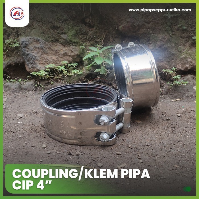 READY COUPLING/CIP PIPE CLEM (CAST IRON) 4 INCH | Shopee Philippines