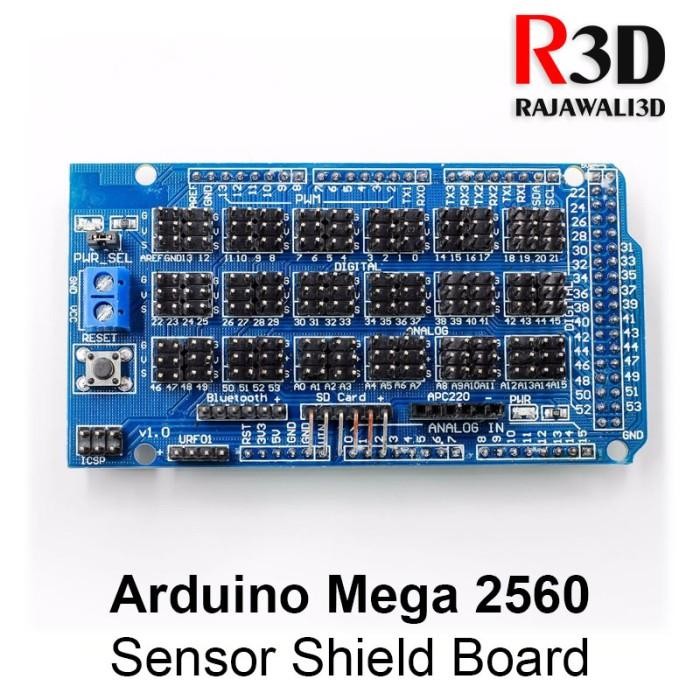 Arduino MEGA 2560 Sensor Shield V1.0 V2.0 Expansion Board | Shopee Philippines