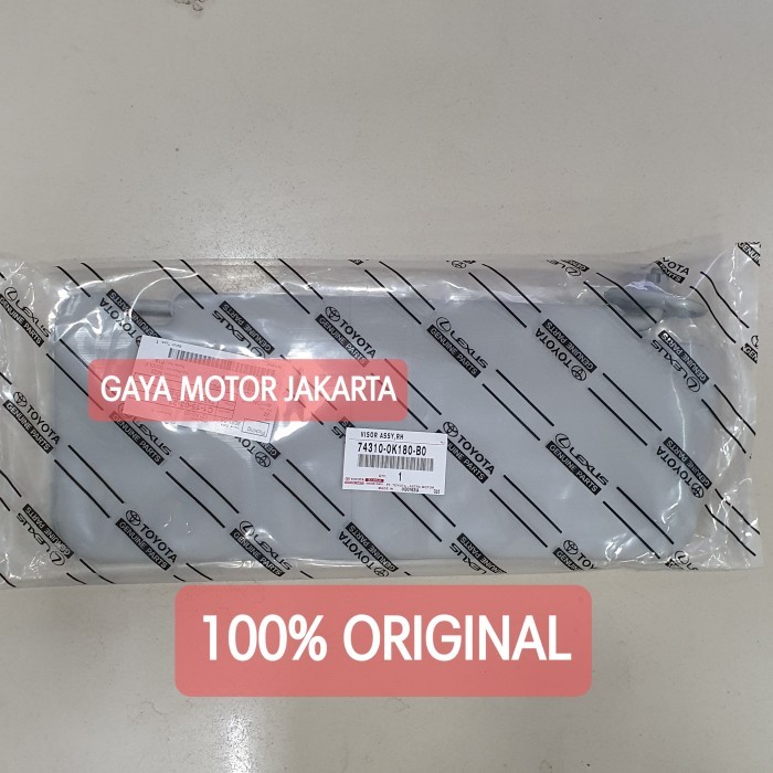 CAHAYA Sun Visor-Light Resistant Set Left-Right Toyota Innova Gray ...