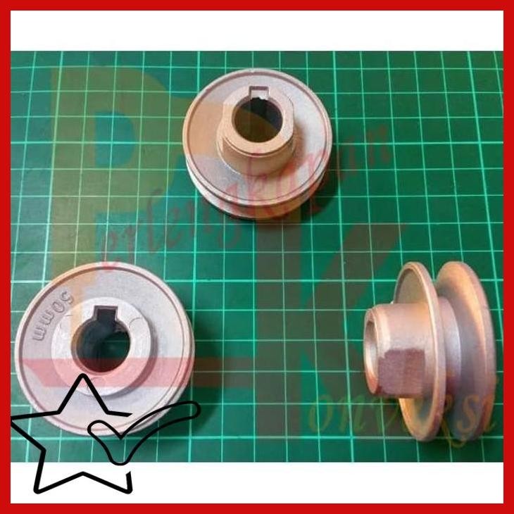 MESIN [PGK] Pulley POLI POLY DYNAMO CLUTCH MOTOR 50 MM INDUSTRIAL ...