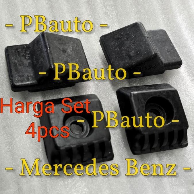 SET 4PCS RUBBER MOUNTING LUGGAGE W124 MERCEDES BENZ / RUBBER STOPPER ...