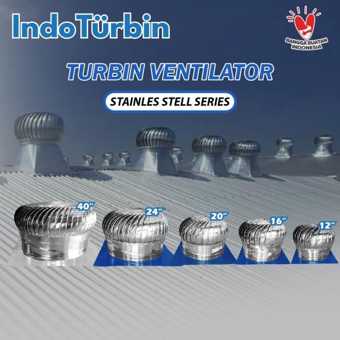 12 Inch Turbine Ventilator Turbine Roof Fan Ventilation Exhaust Factory ...