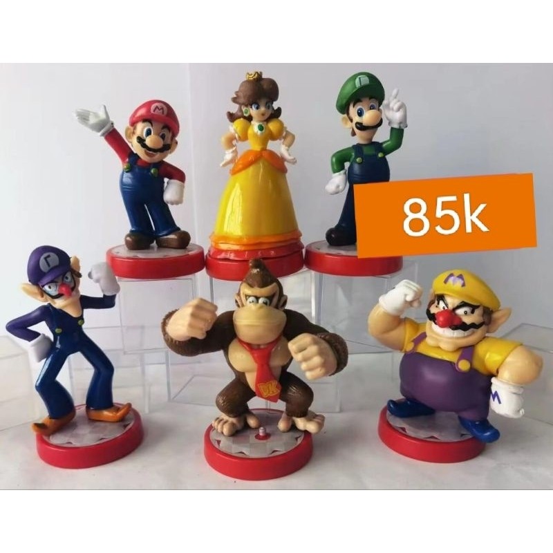 SUPER MARIO BROS 6 PCS FIGURES | Shopee Philippines
