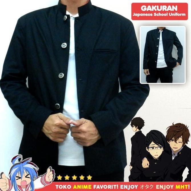 Gakuran Anime Blazer Japanese School Uniform for Boys CDS | Shopee ...
