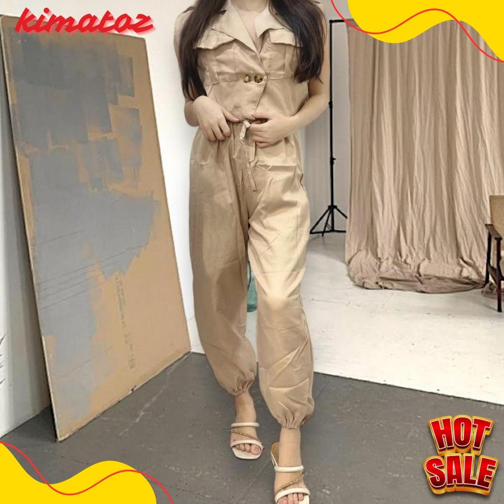 Nih Wse390 Aica Jumpsuit Women's Sleeveless Jumpsuit Premium Quality ...