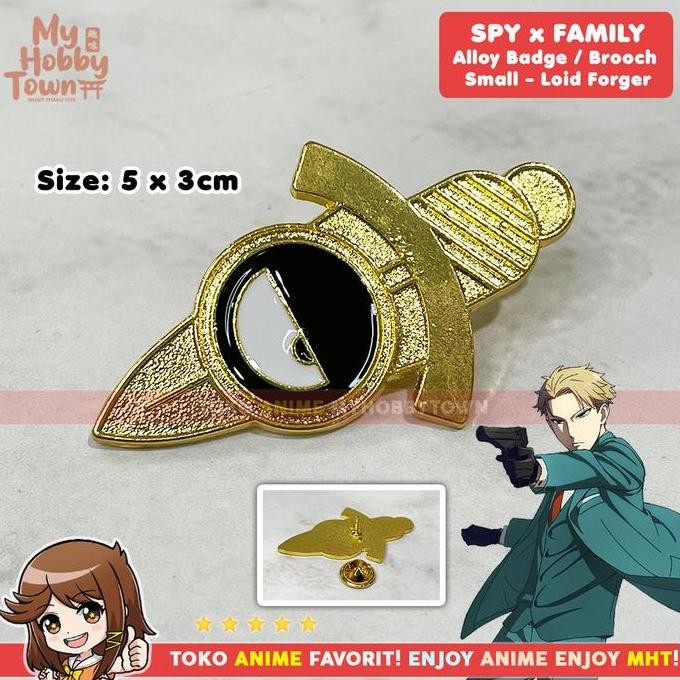Pin Brooch Spy X Family Loid Forger Cosplay Anime | Shopee Philippines