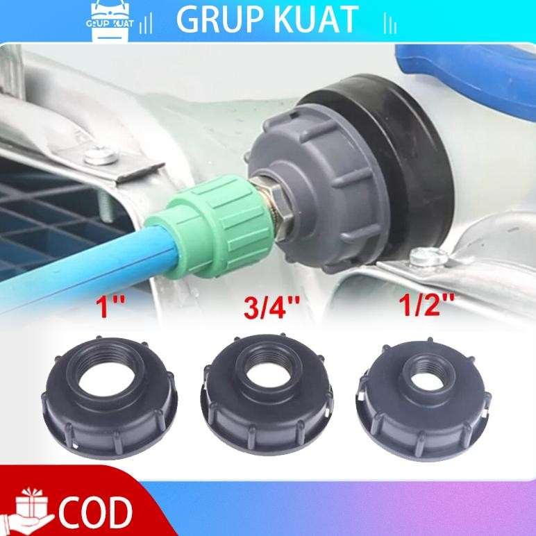 Ss-64 Tap Cover Connector Adapter Tank Ibc Kempu 1000 Liter/ Quality ...