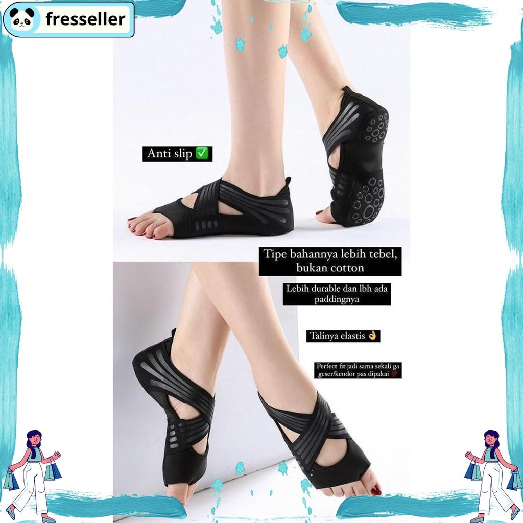 Best Seller AVIA PILATES YOGA SOCKS SHOES PILATES SHOE/ | Shopee ...