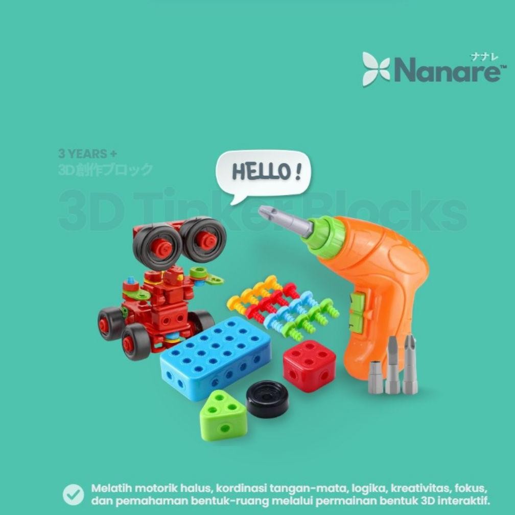 3D Tinker Blocks | Montessori Sensory Toy | Fine Motor Development ...