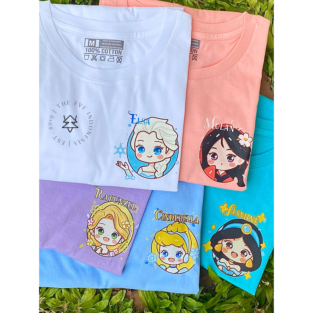 KATUN Theeve KAOS TSHIRT PRINCESS BEAUTY I Family T-Shirt for Women and ...
