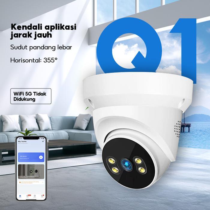 HP POM CCTV Indoor V6 V380 Pro Camera Wifi Small Smart IP 3MP ...