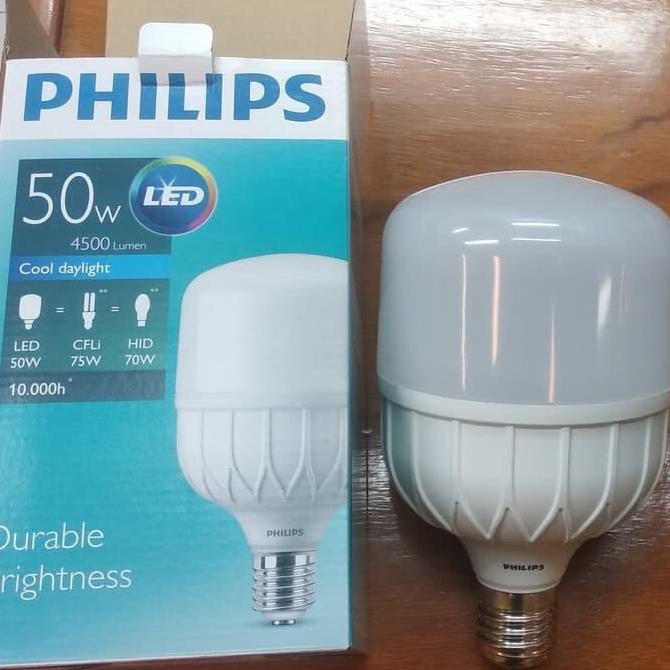Philips LED Bulb Jumbo TForce Core HB 50 Watt E40 | Shopee Philippines