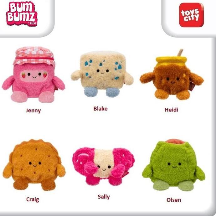 Bum Bumz by Russ PicnicBumz 4.5 inch Plush Assorted - Character Doll (Random) | Shopee Philippines