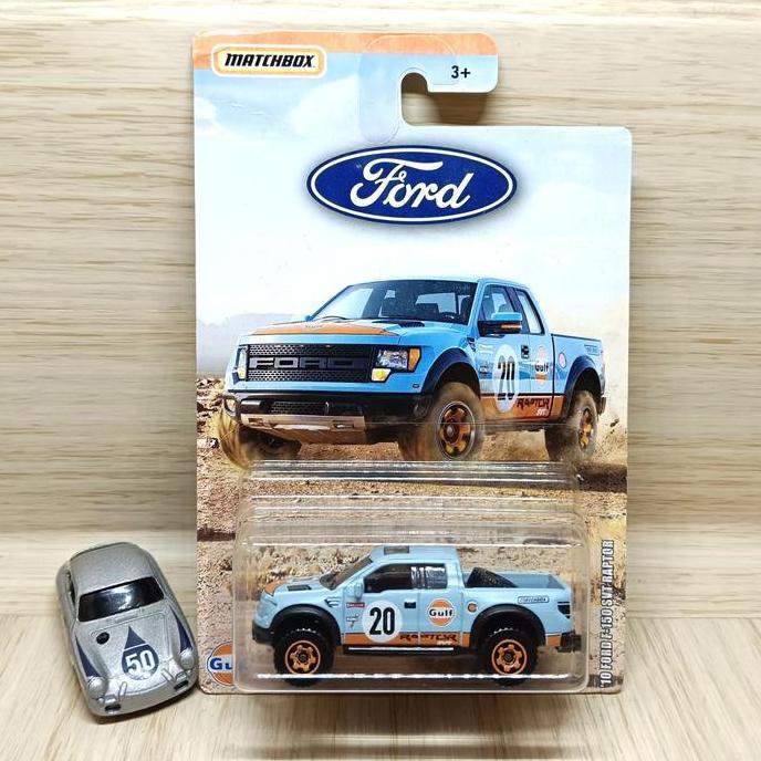 Matchbox 10 ford f150 svt raptor gulf ford series | Shopee Philippines