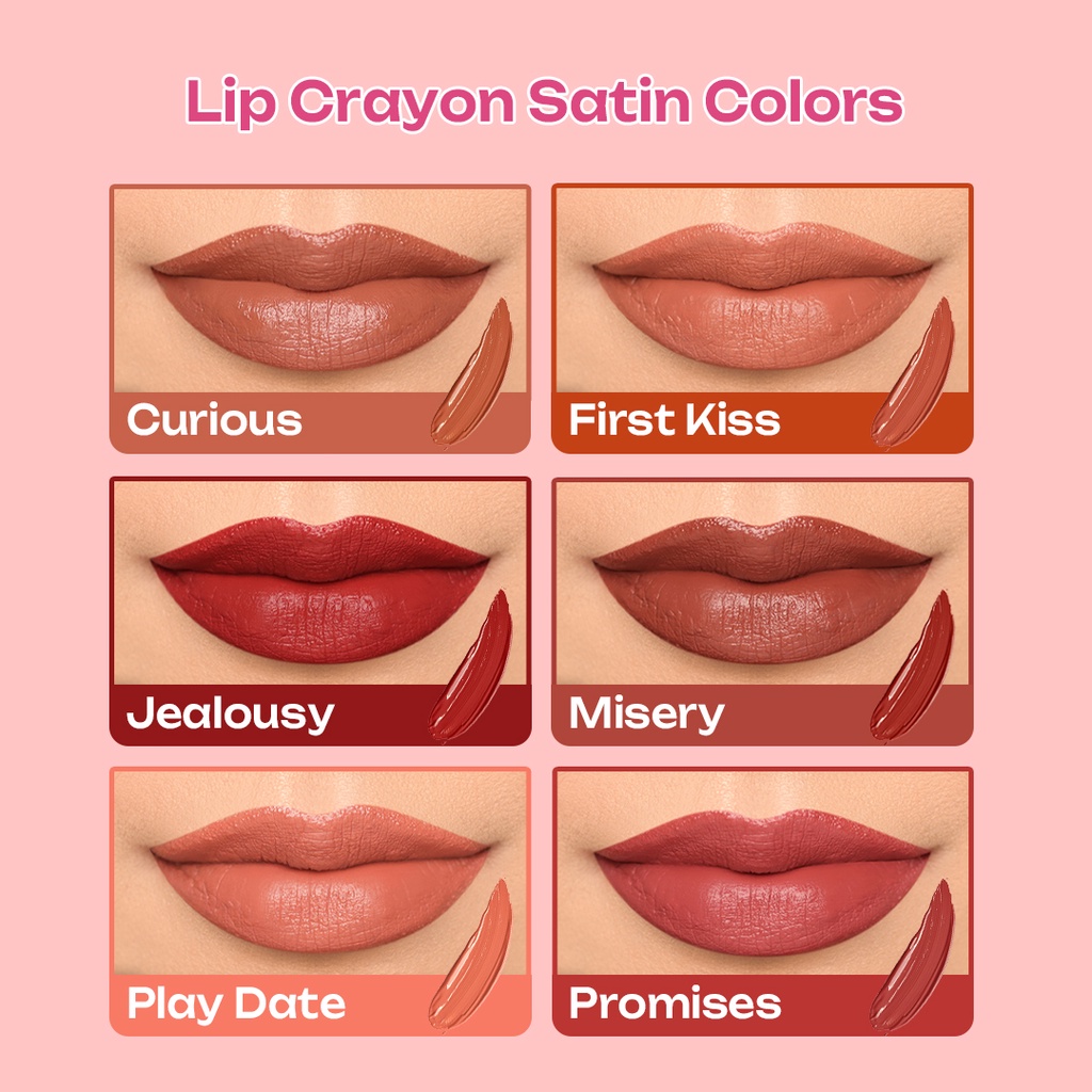 Implora Lip Crayon Satin | Shopee Philippines