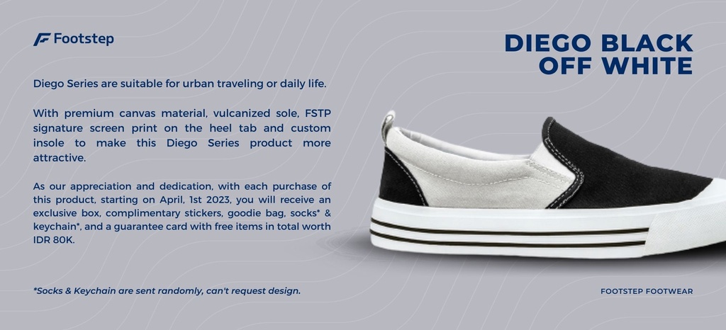 Footstep Footwear Men's Vulcanized Sneakers - Diego Black Off White ...