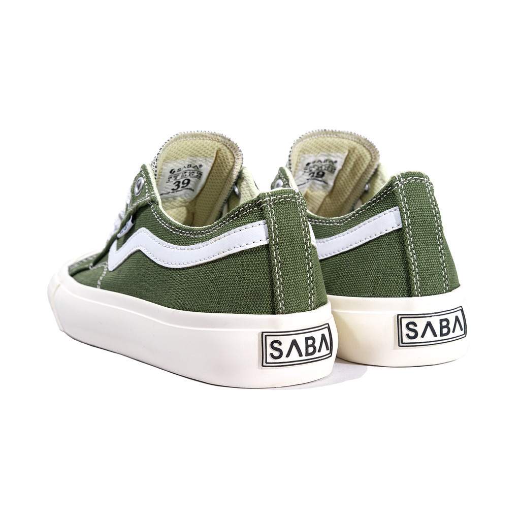 SABA Veloz Olive White - Men's Women's Casual Shoes | 100% Original VLZ ...