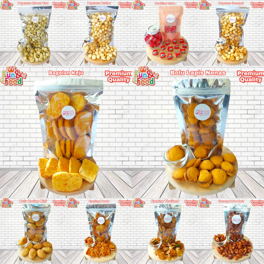 Various Halal Snacks Ovaltine Cube Chocolate Blocks Popcorn Flavor ...