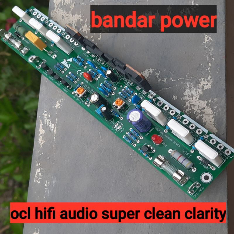 Ocl hifi Kit ocl hifi bandar power slim Version Length 20cm | Shopee ...