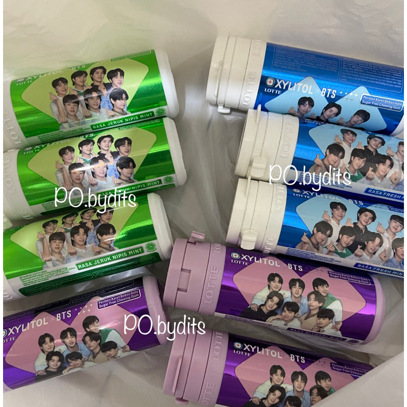Lotte Xylitol X BTS Chewing Gum | Shopee Philippines
