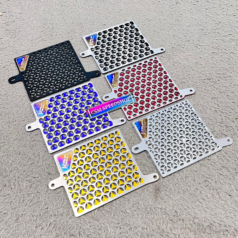 Hrc Titanium Vario 160 PCX 160 Radiator Cover | Shopee Philippines