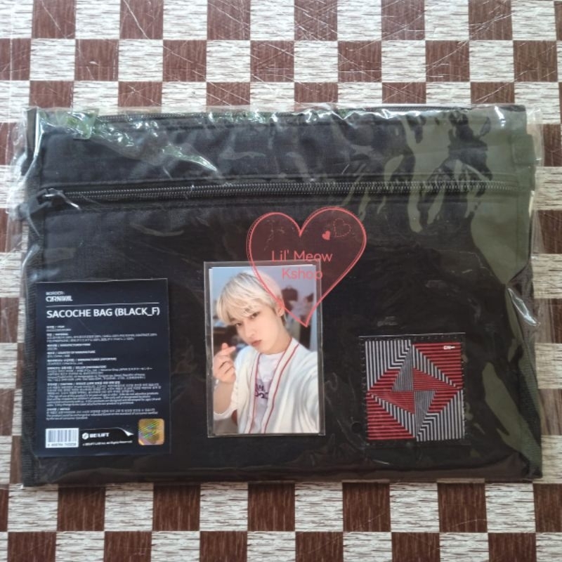 Enhypen OFFICIAL BORDER: CARNIVAL SACOCHE BAG + POB (Sealed) | Shopee ...