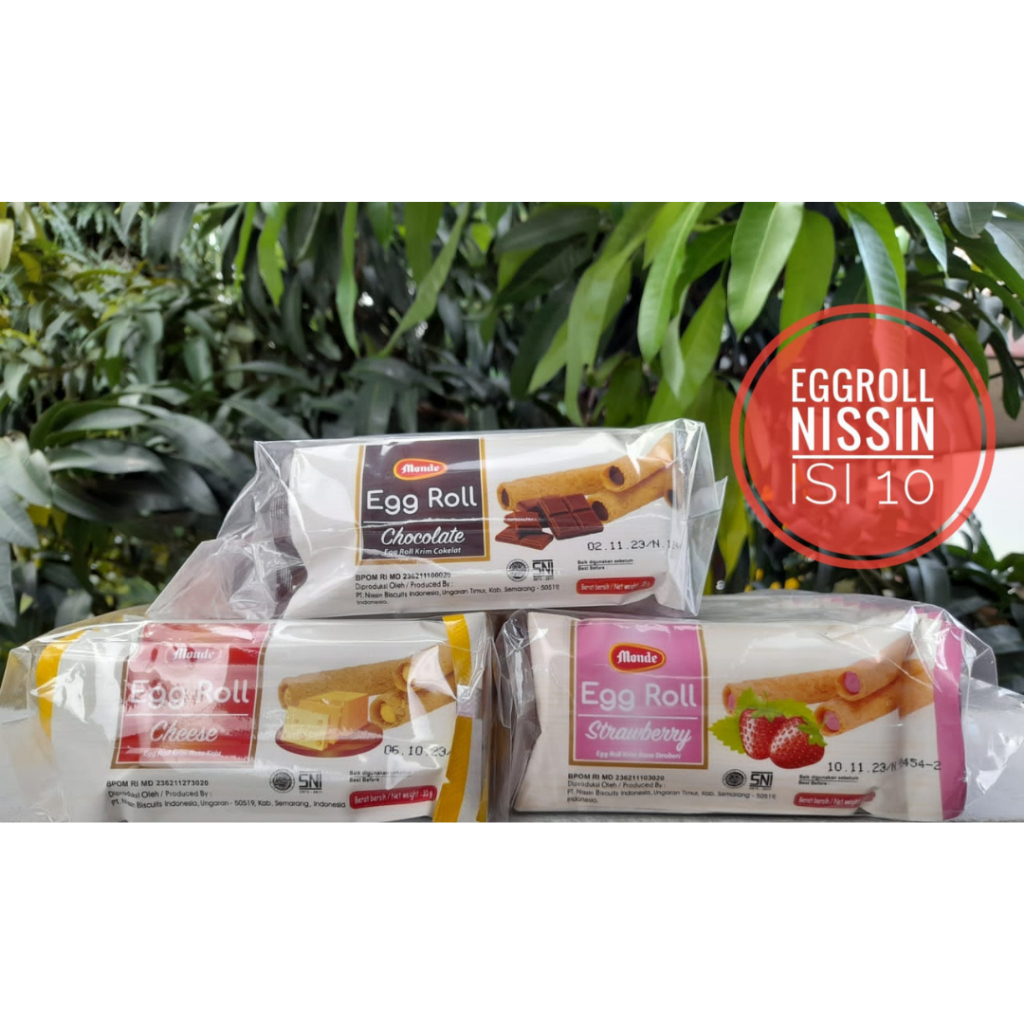 Nissin Eggroll Assorted Flavors | Shopee Philippines