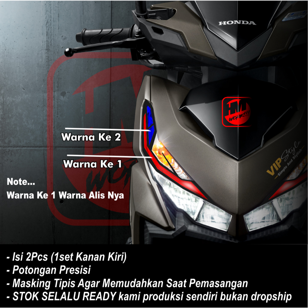 Vario led Light sticker 2016-2017 | Shopee Philippines