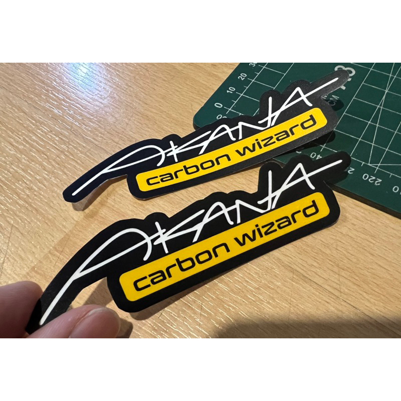 Akana carbon wizard sticker | Shopee Philippines
