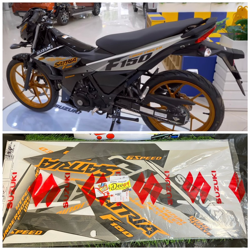 Striping Tape Set Satria Fu Fi Version 2023 Raider Fi Taitan Pearl ...
