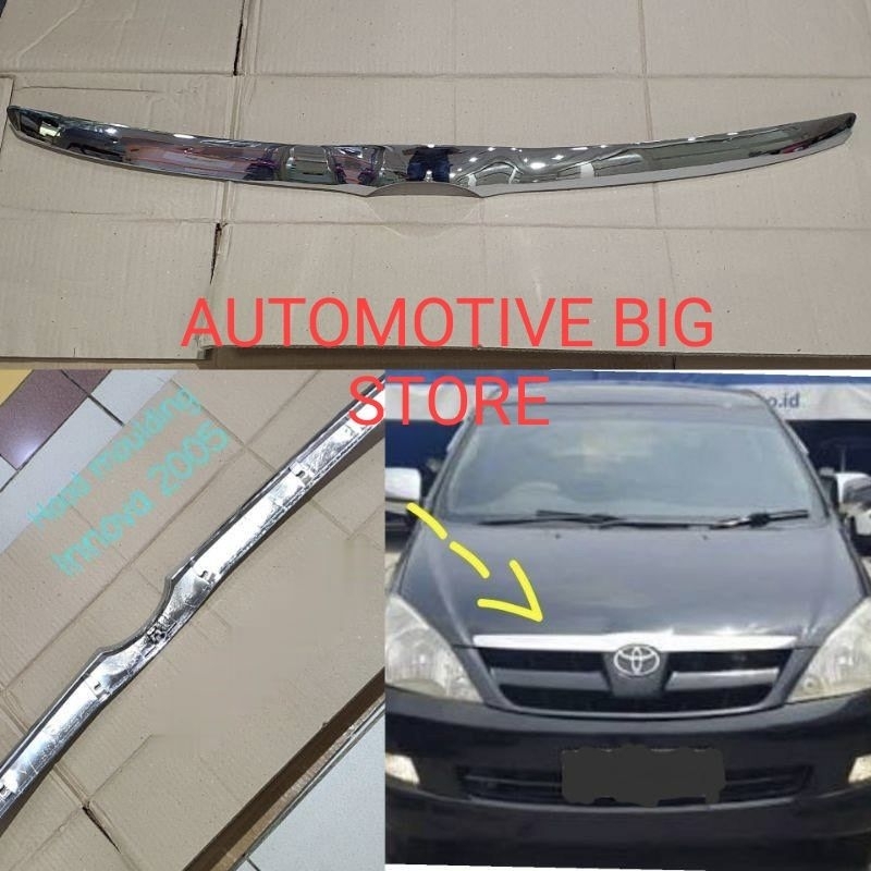 MESIN Hood molding list of old Innova engine hood 2005 2006 2007 ...