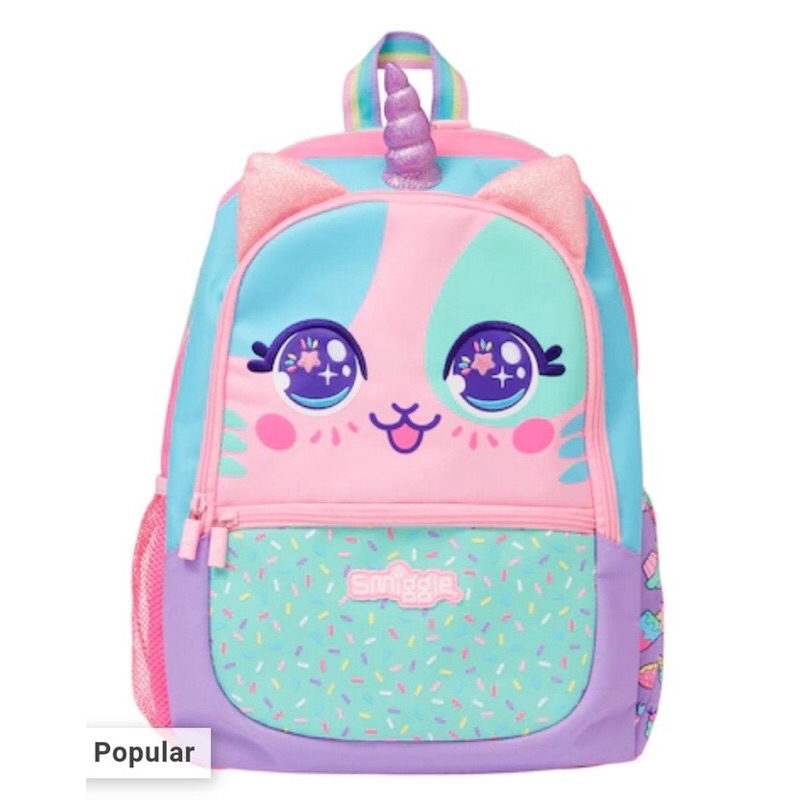 Smiggle Kylie Kittycorn backpack Girls backpack | Shopee Philippines