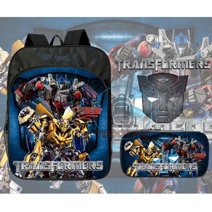 Tocotaz Children's School Bag Backpack Transformers Optimus Prime ...