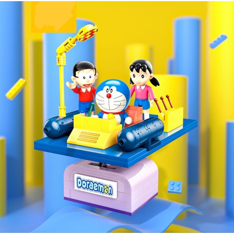MESIN Keeppley DORAEMON TIME MACHINE DORAEMON NOBITA NOBI NOBITA ...