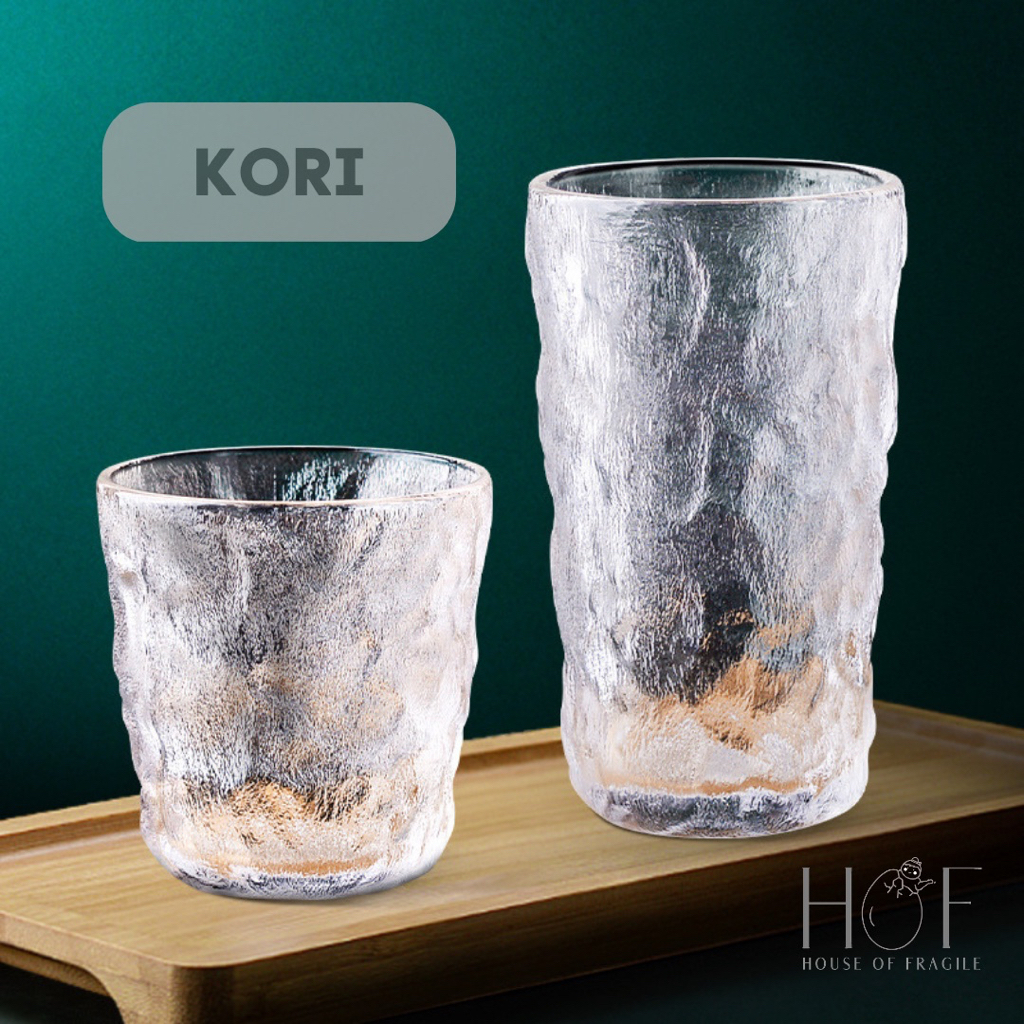 [HOF] Kori Aesthetic Glacier Glass Cup | Coffee Glass Frosty Cafe ...