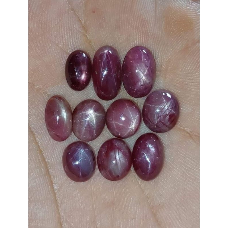 Natural LOSTONE RUBY STAR OVAL CHOBOCON 6 RAYSTAR MAYUNG | Shopee ...