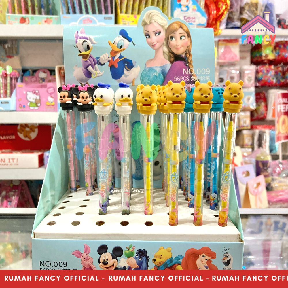 Bensia Onde Pencil 2B DISNEY Pooh Monster Inc Minnie Donald Duck ...
